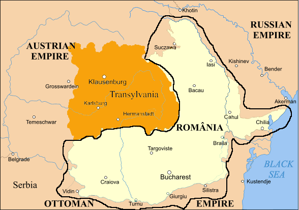 Which Castle is in Transylvania?