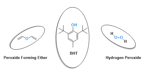 Peroxides and peroxide-forming chemicals