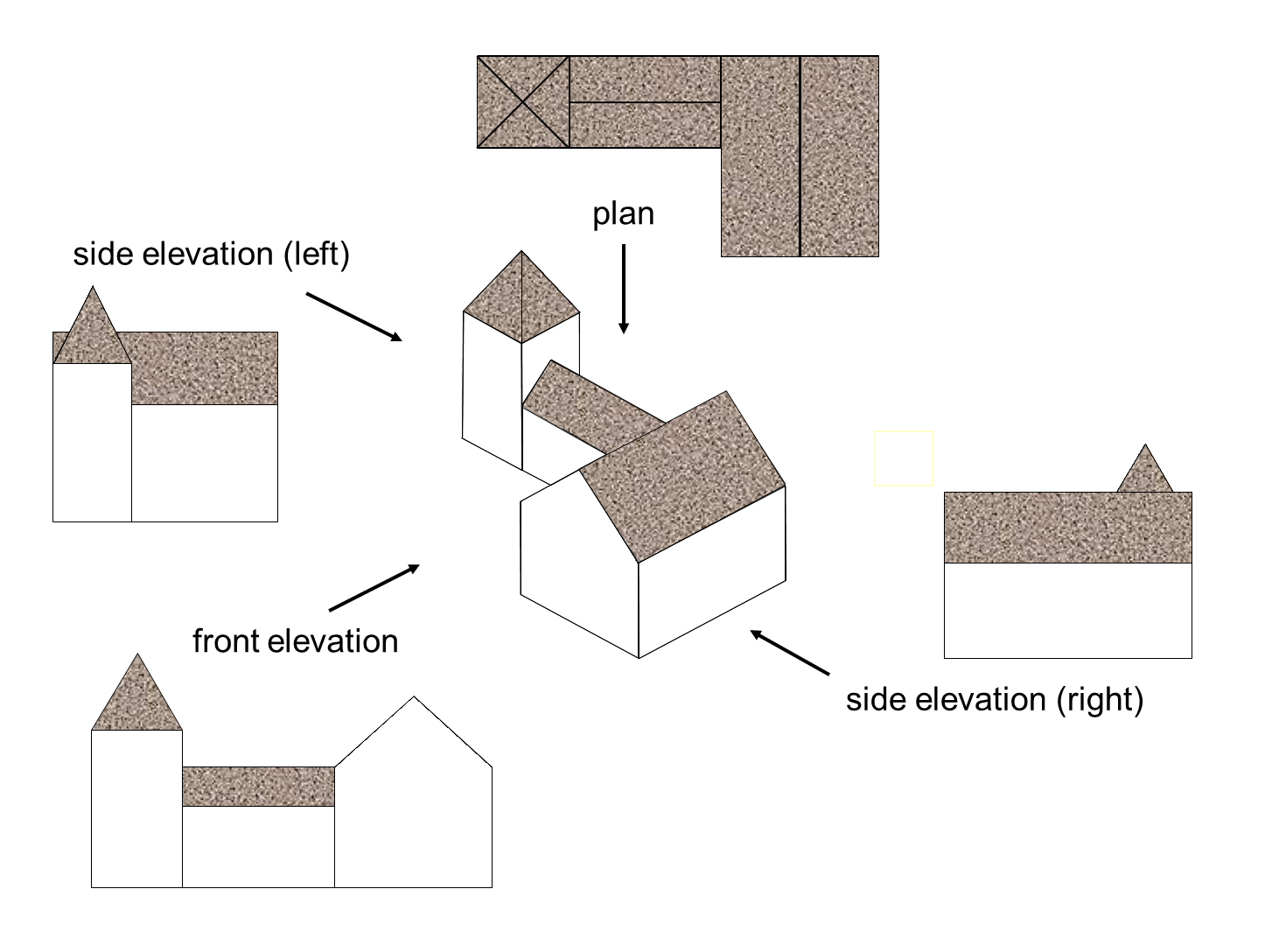 MEDIAN Don Steward mathematics teaching: plans and elevations