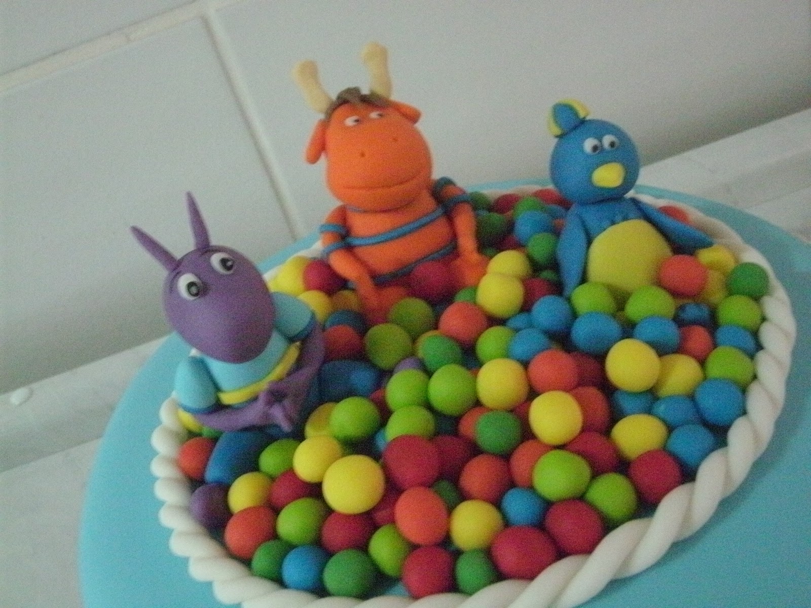 Andréia Cake Design: Bolo dos Backyardigans