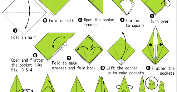 complex origami instructions ~ origami instructions art and craft ideas
