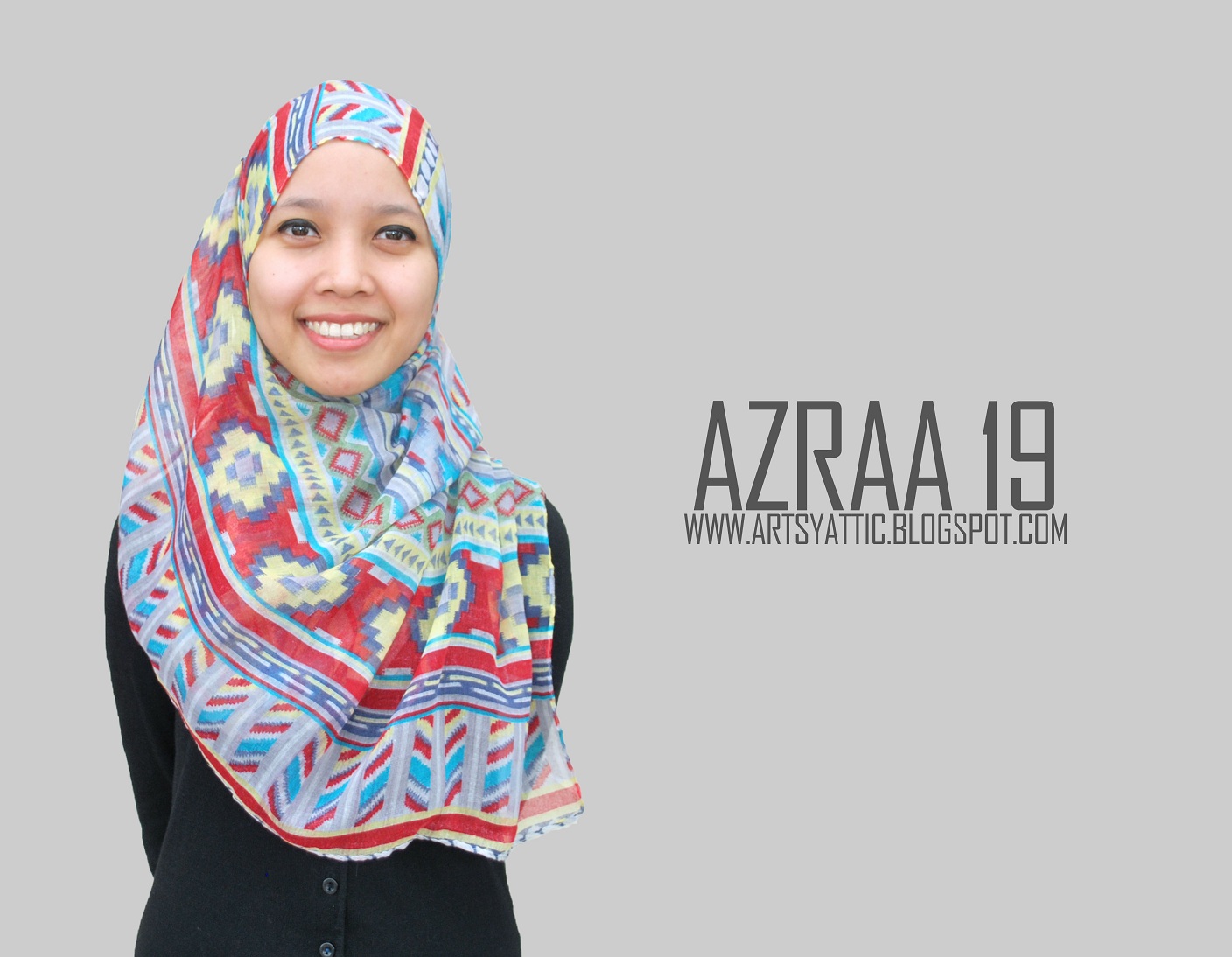 Artsy Attic: Azraa Shawl #4