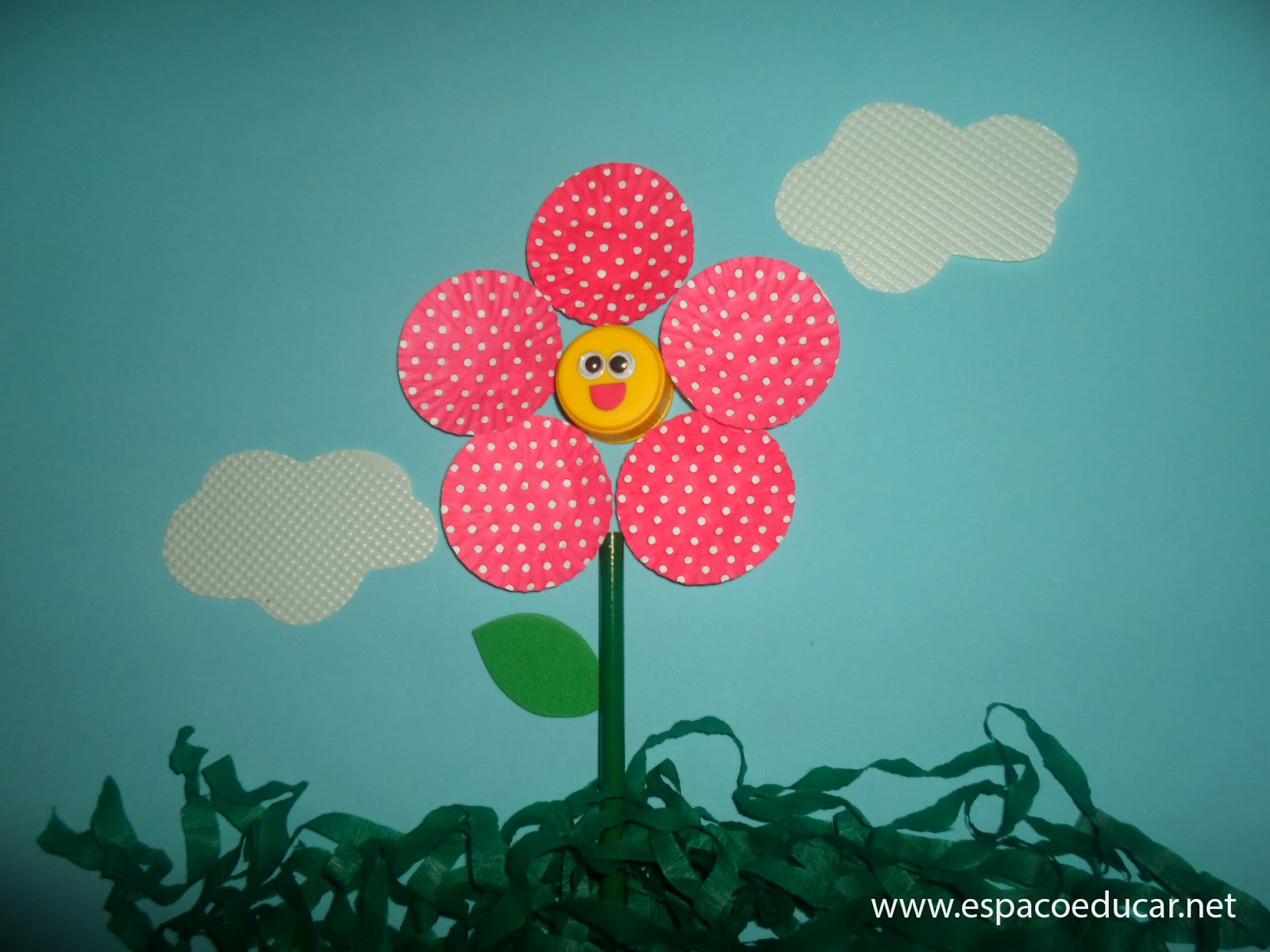 Flores Com Material Reciclado Educação Infantil - RETOEDU