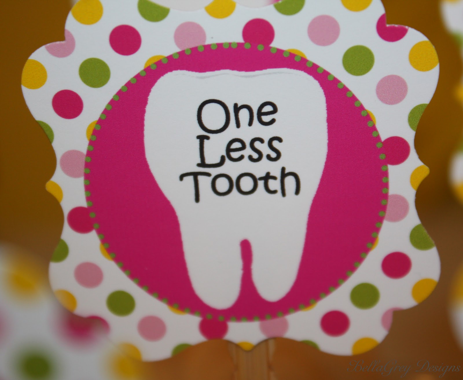 Real Party * One Less Tooth & New Collection | BellaGrey Designs