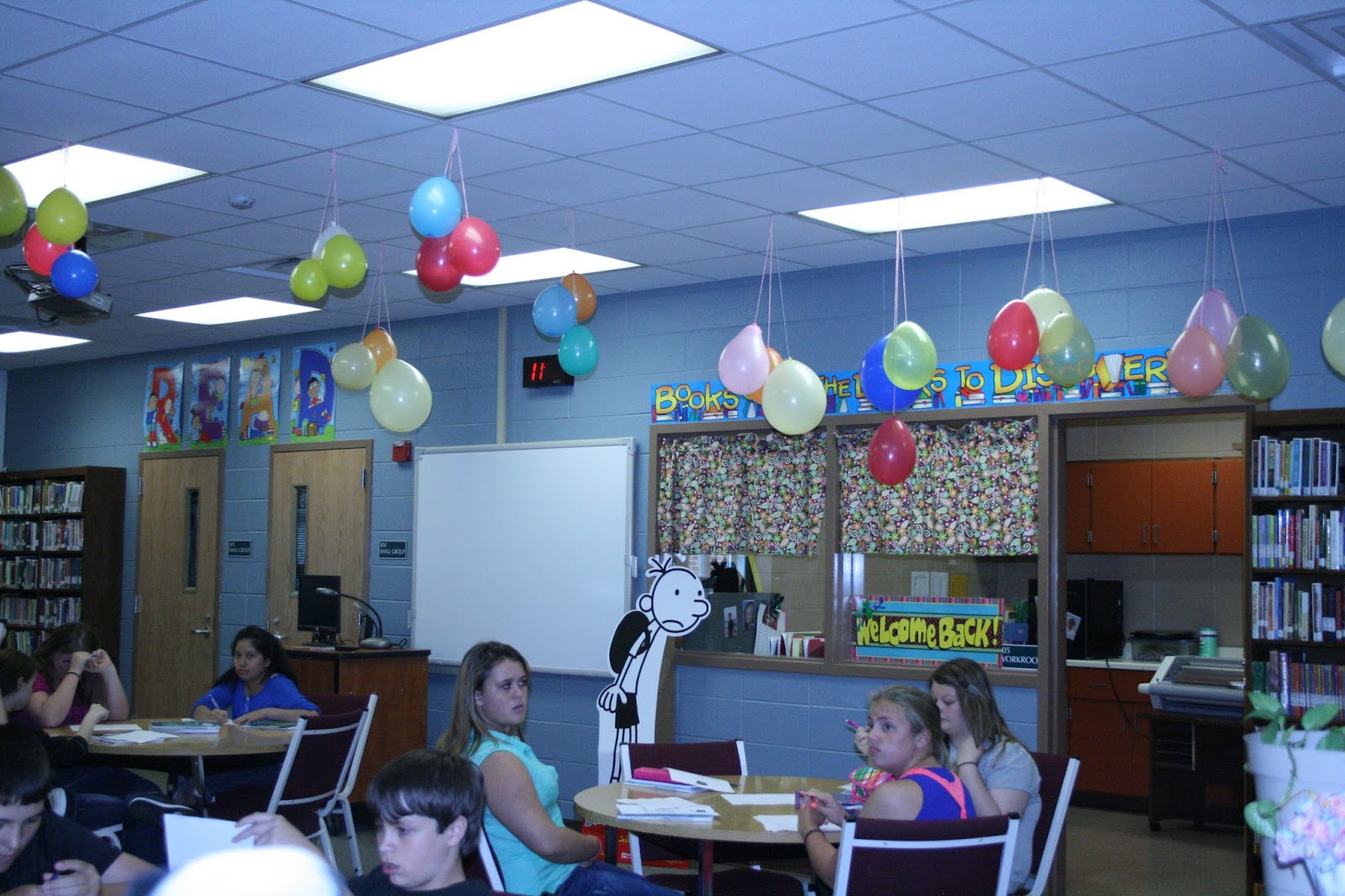 A Look Inside CCMS: POP INTO A GOOD BOOK....