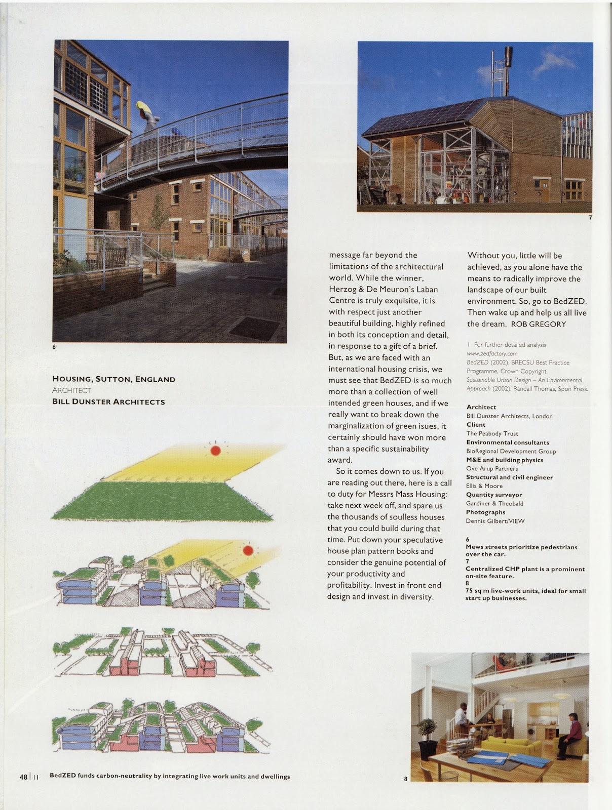 Architecture Student: BedZED