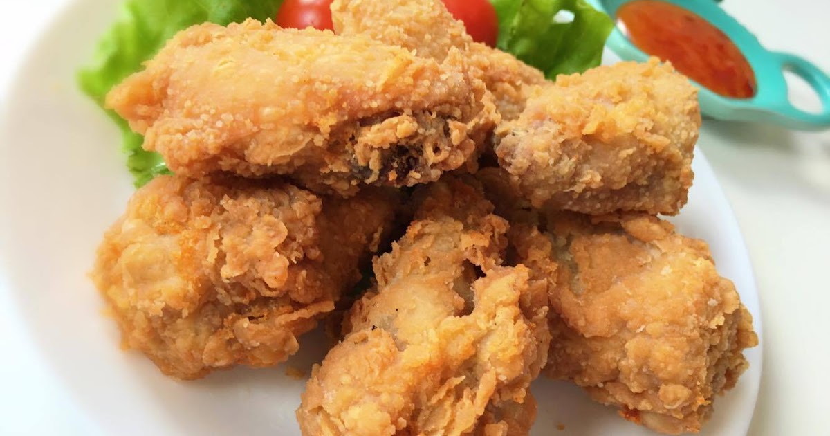 Plate & Palate: Crispy Deep Fried Wings by Angela Seah Thulin