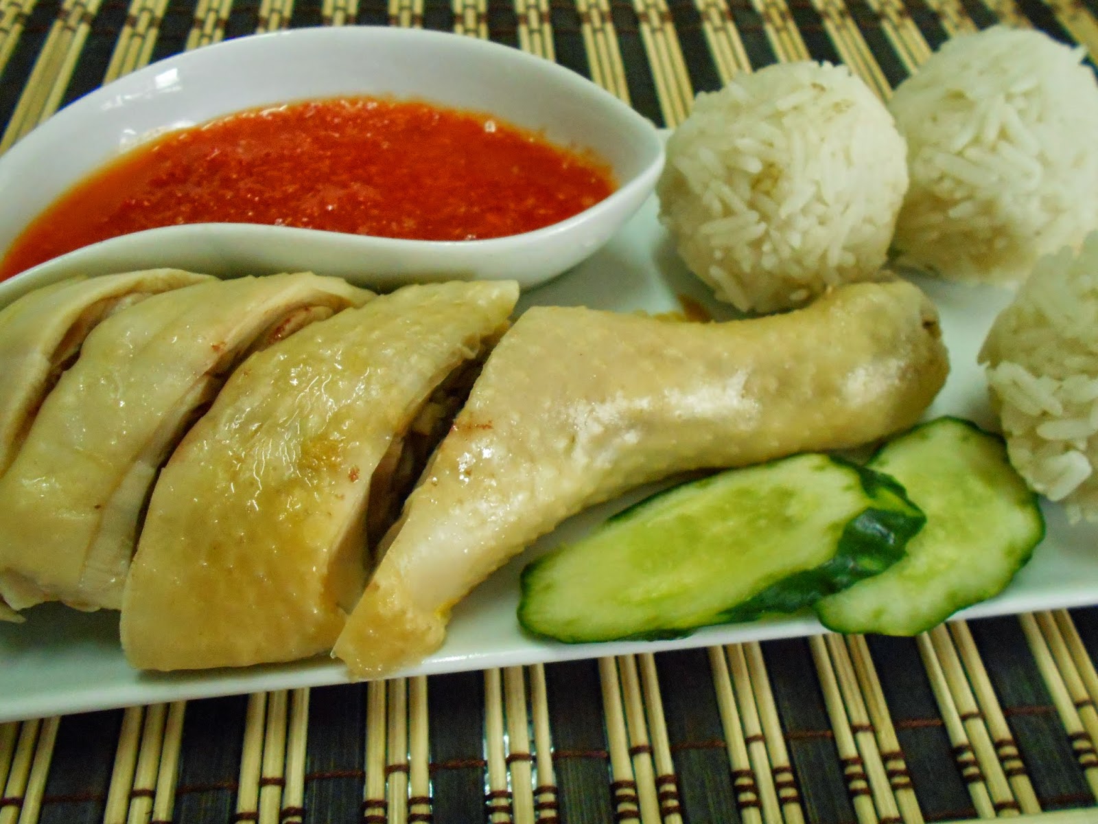 MY LITTLE KITCHEN: CHICKEN RICE BALL