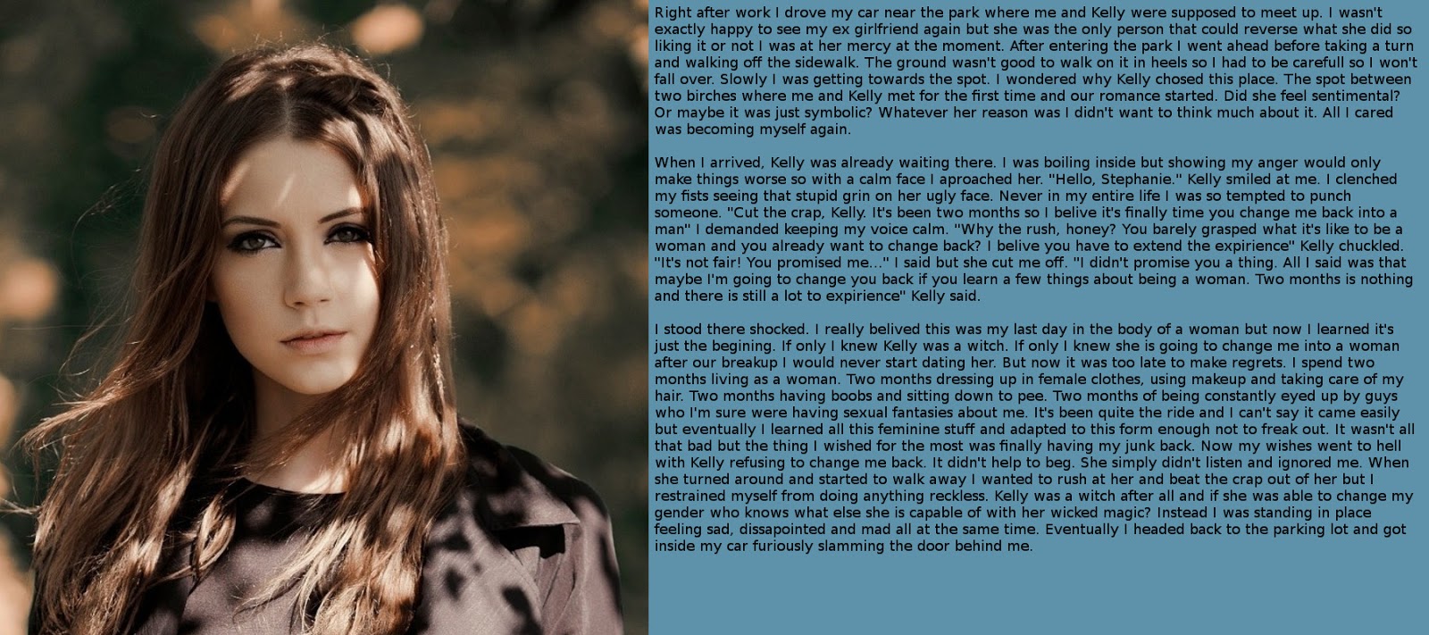 Marti's tg captions: Just the begining