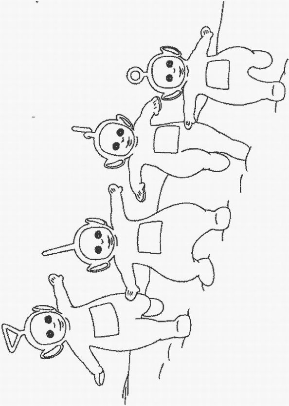 Teletubbies Coloring Pages | Learn To Coloring