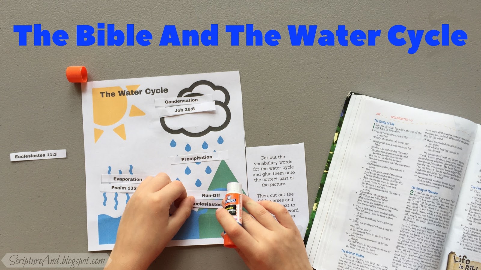 God Controls The Weather Children's Lesson