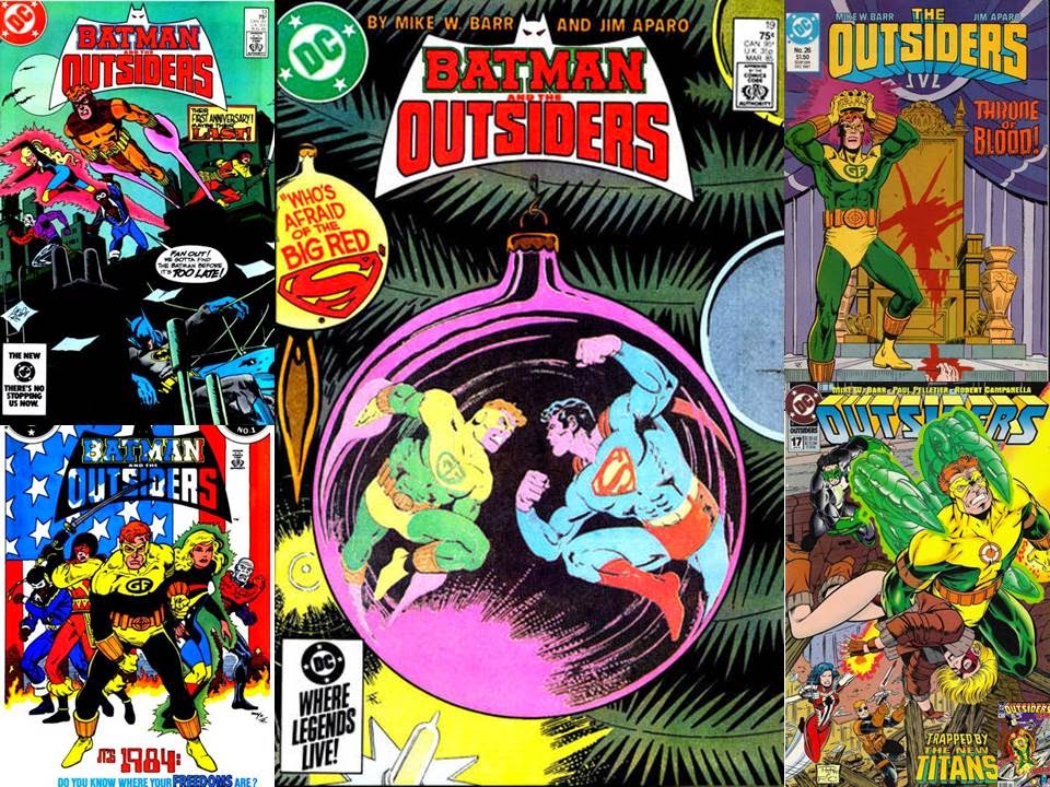 Dave's Comic Heroes Blog: Inside Batman And The Outsiders