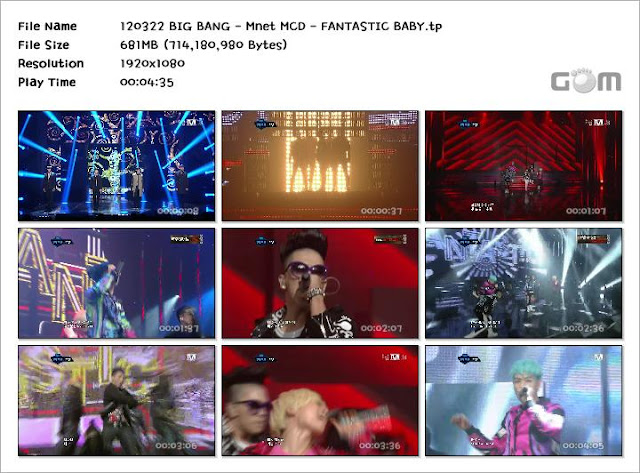 120322 Big Bang - Mnet MCD - Fantastic Baby ~ Big Bang collection