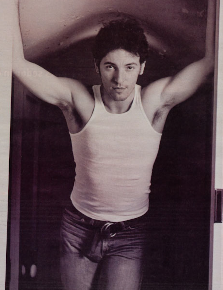 my new plaid pants: Bruce Springsteen One Time