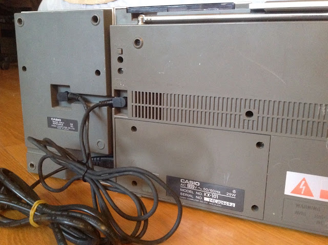 MATRIXSYNTH: Casio KX-101 Boombox Synth Demo