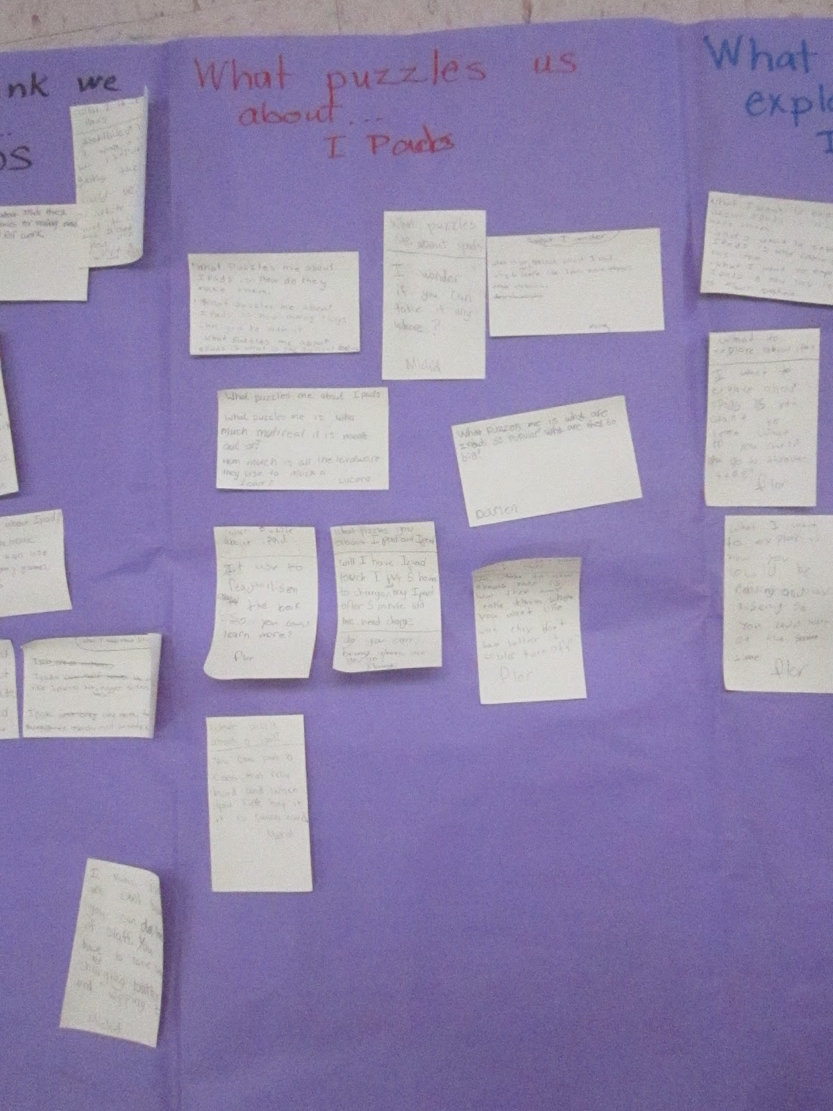 Visible Thinking Routines: Think, Puzzle, Explore with 6th graders