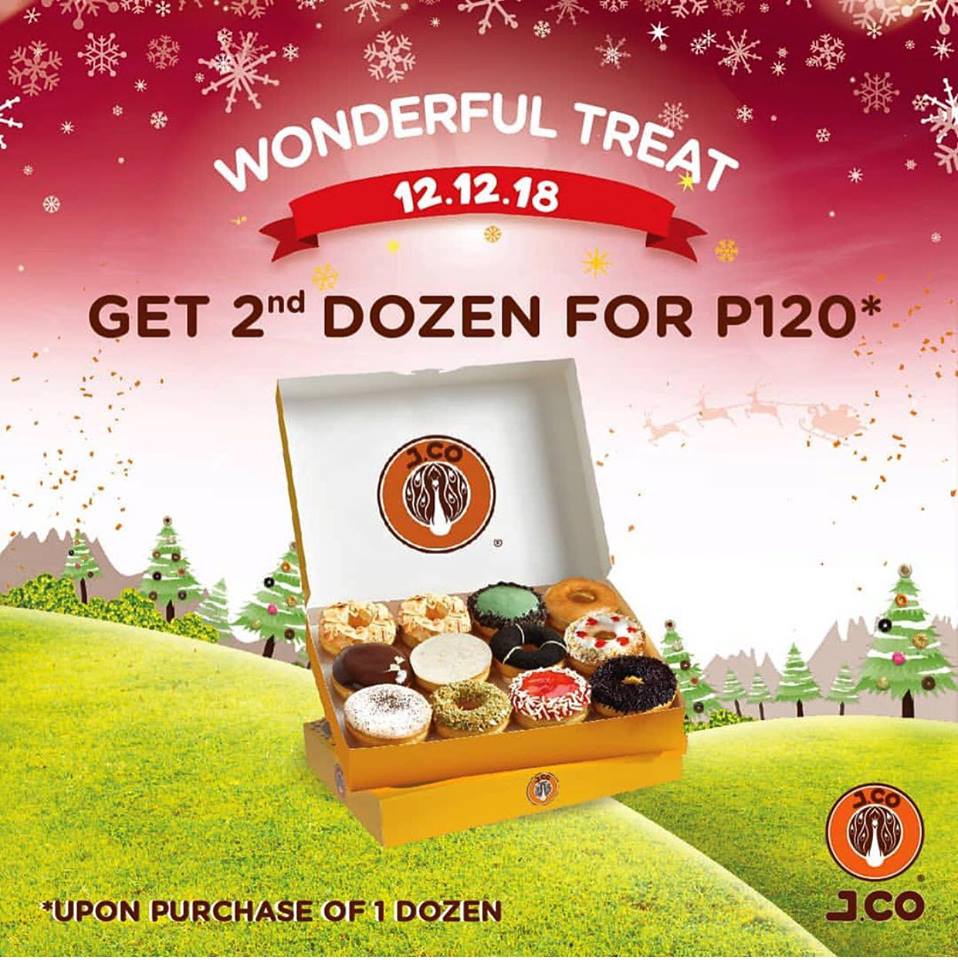Manila Shopper: JCo 12.12.18 Holiday Wonderful Treat