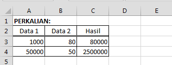 Cara Memakai Rumus Excel Perhitungan Sederhana - Kantong Ilmu