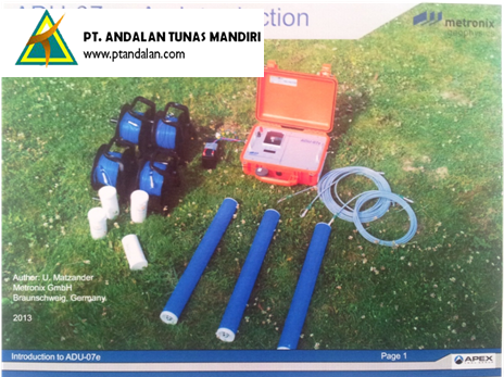 Peralatan Survey Geofisika: ADU-07E Metronix-MT