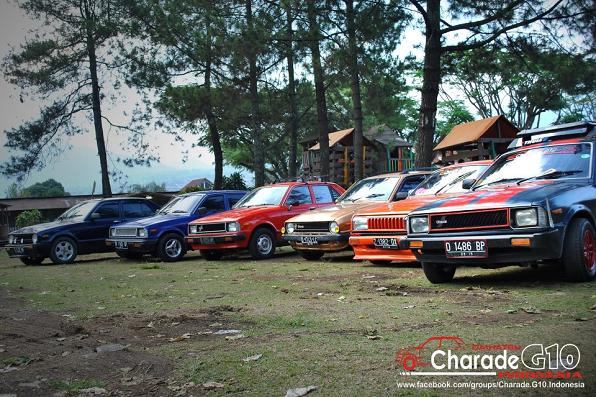 Daihatsu Charade G10 Indonesia: Kopdar Grup Charade G10 di Lembang