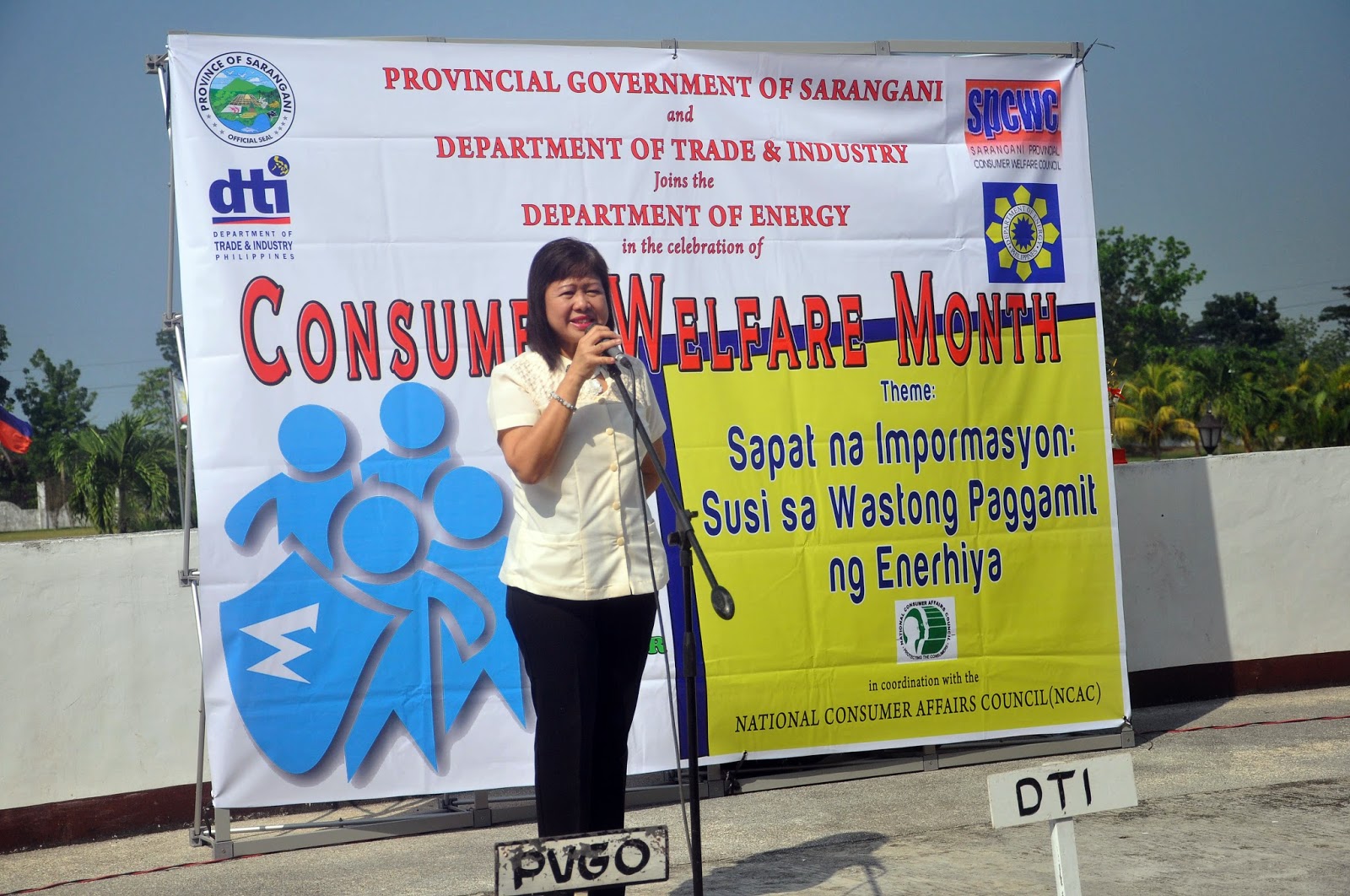 Sarangani Today: DTI opens Consumer Welfare Month celebration