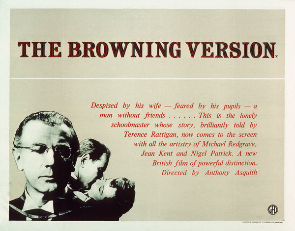 The Browning Version (1951) - INGLOURIOUS CINEMA