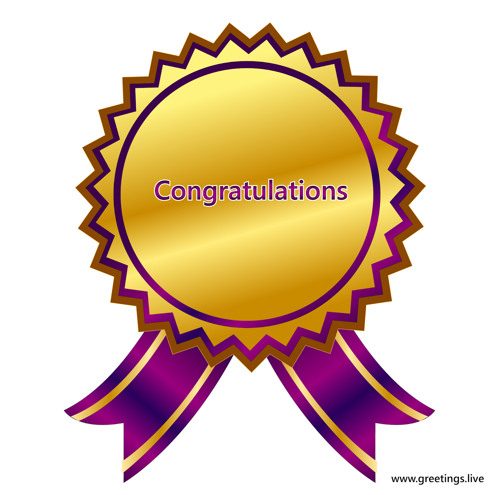 Congratulations Ribbon Png