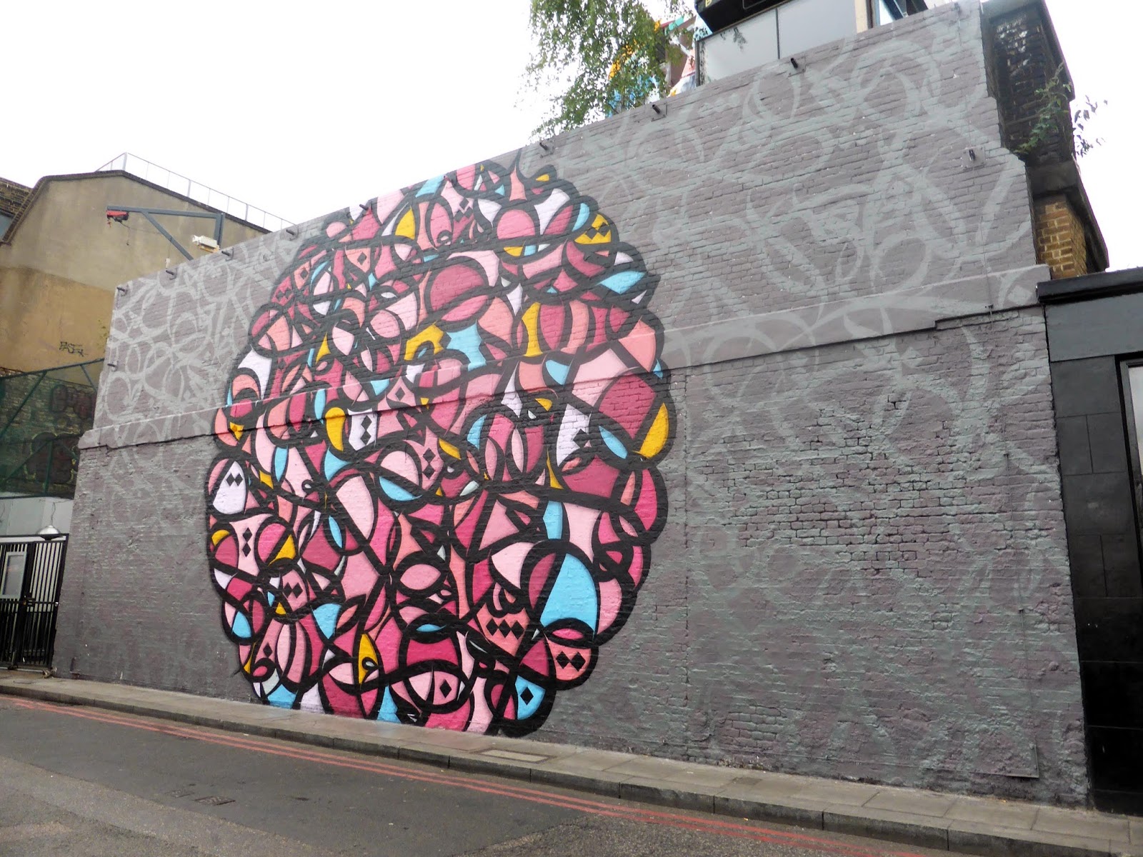 eL Seed in London : r/streetart