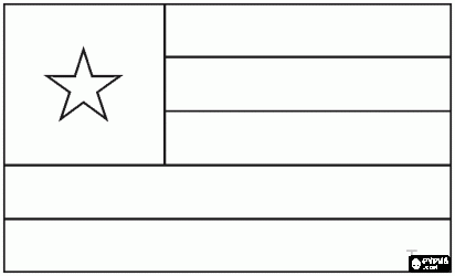 LAMINAS PARA COLOREAR - COLORING PAGES: Mapa y Bandera de Togo para ...