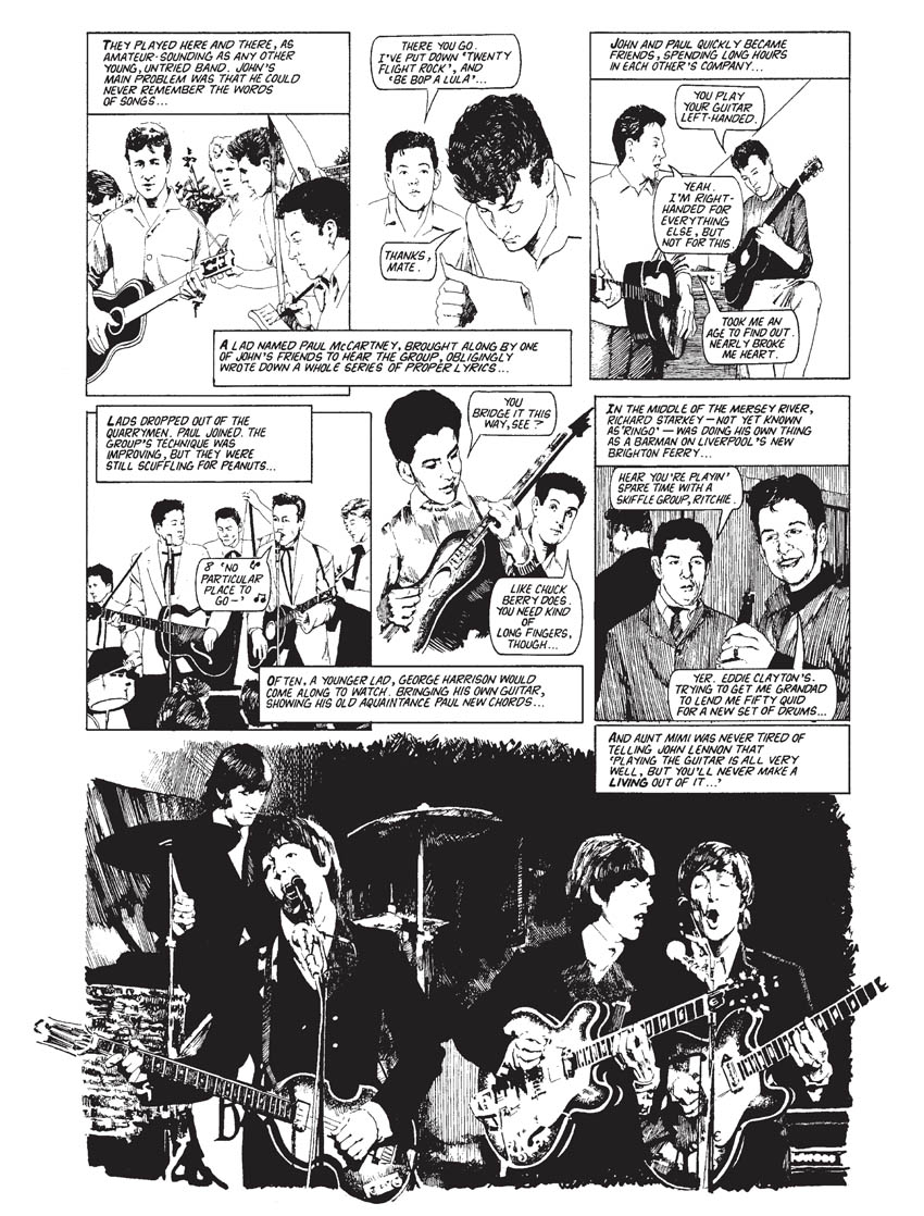 BLIMEY! The Blog of British Comics: Preview: THE BEATLES STORY