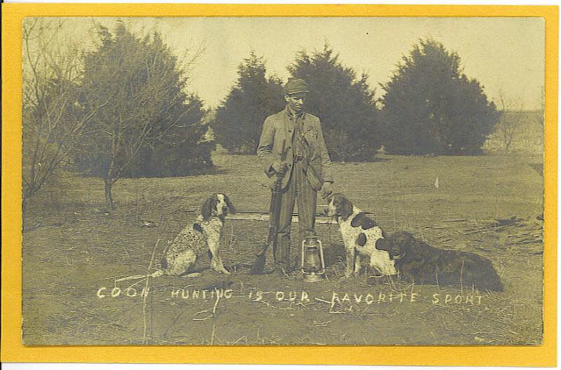 Early 20th Century Sportsman : Some Thoughts on Coon Hunting