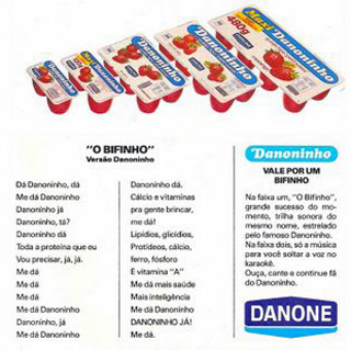 Mundo Das Marcas: DANONINHO