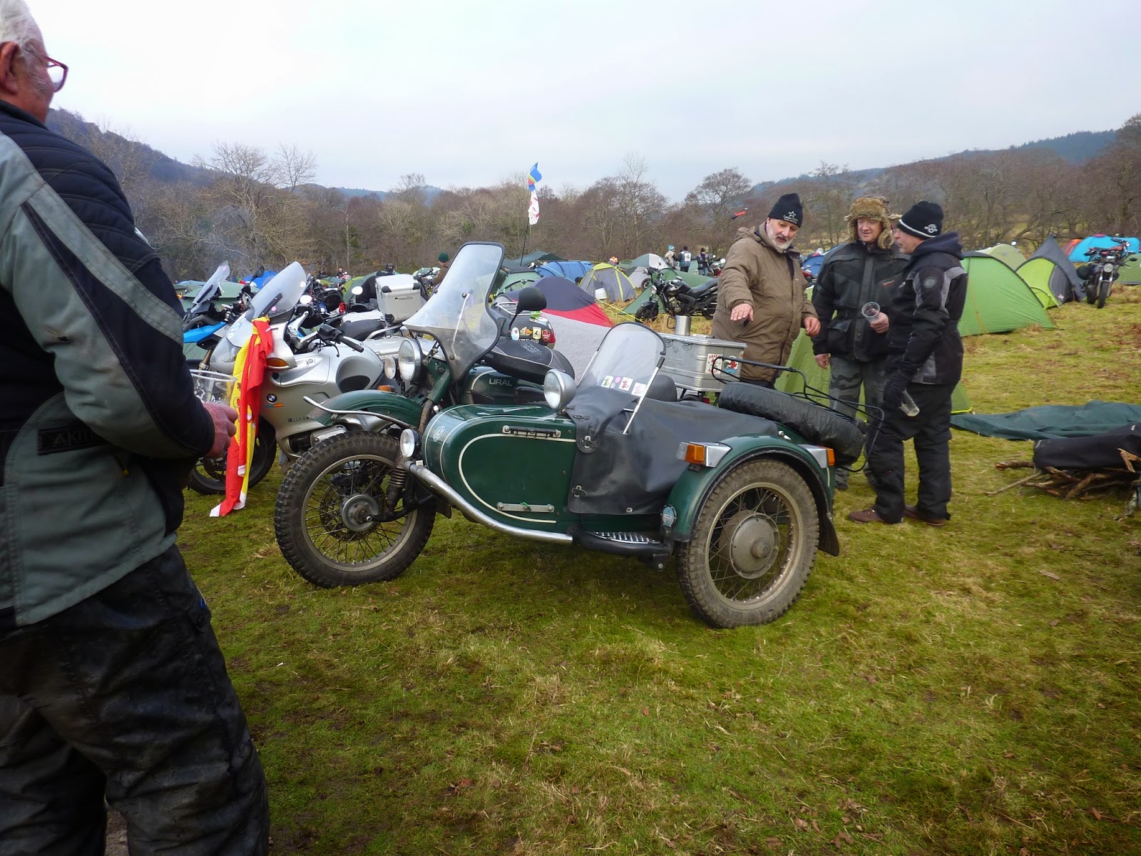 Boris the Dnepr : Conwy MCC Dragon Rally 2015