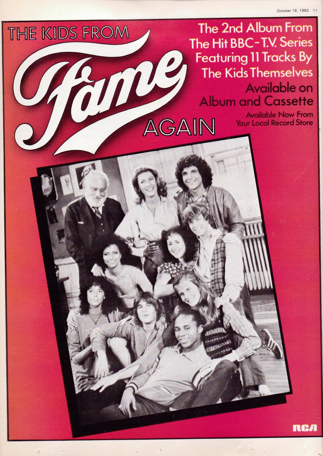 tembelek lantong: Kids From Fame Album Posters