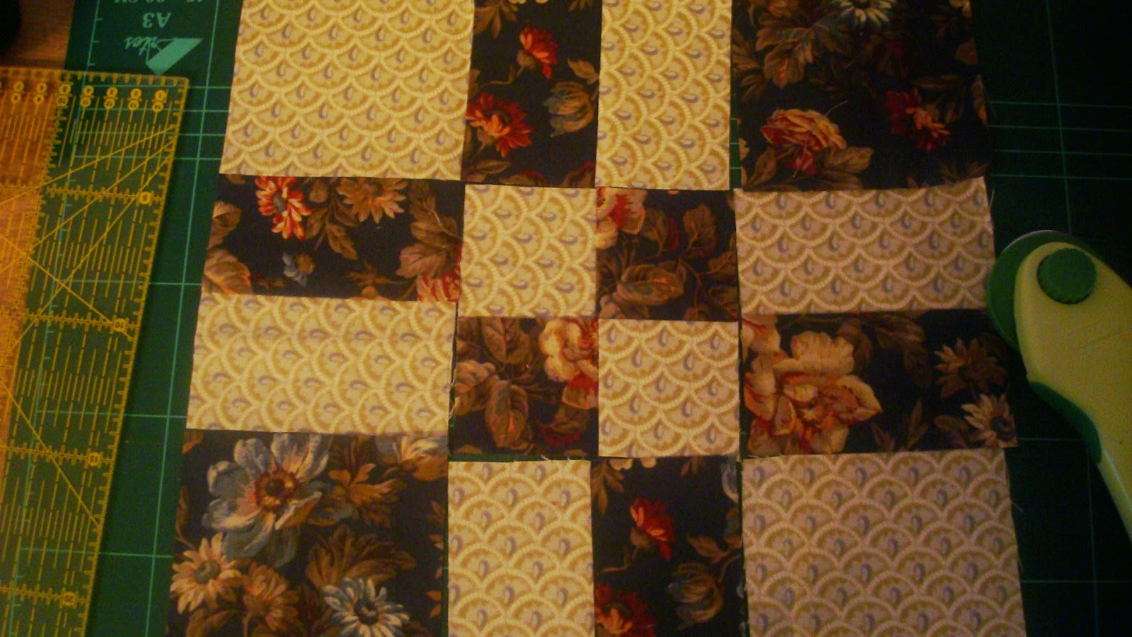 Raquel: cuadro de patchwork 4-9