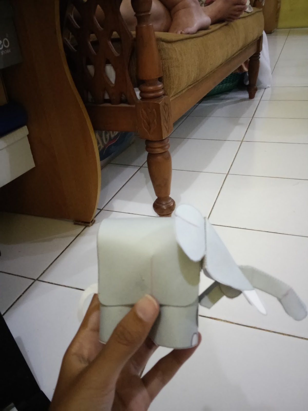 XI MIA 4 KEL 1: TUTORIAL MEMBUAT PAPERCRAFT GAJAH