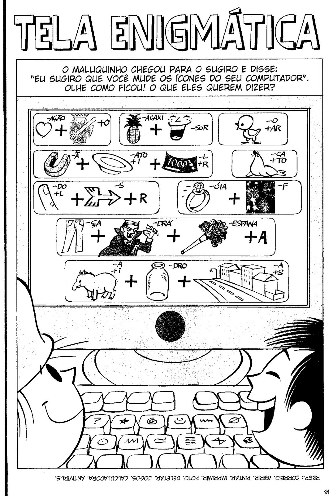 Atividades com Enigmas