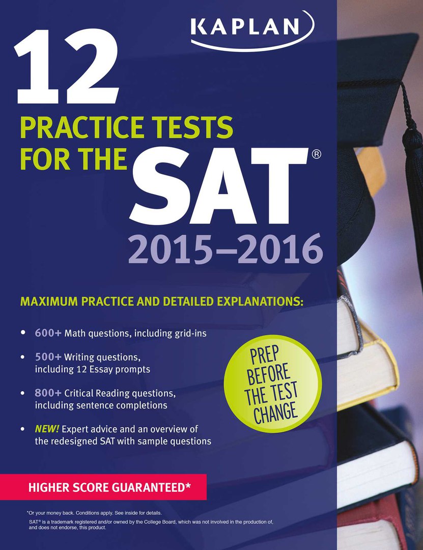12 Practice Tests For The SAT 2015 2016 PDF English Audio Book