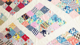 Cloud of Quilt Patterns: Not Square Blocks: Diamond Shaped Blocks 1