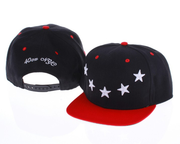cheap snapbacks: 40 OZ NY Stars snapbacks based from the popular ...