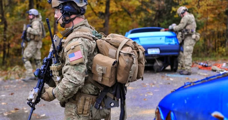 Webbingbabel: USAF Pararescue Pro-Med Csar Medical Rucksack