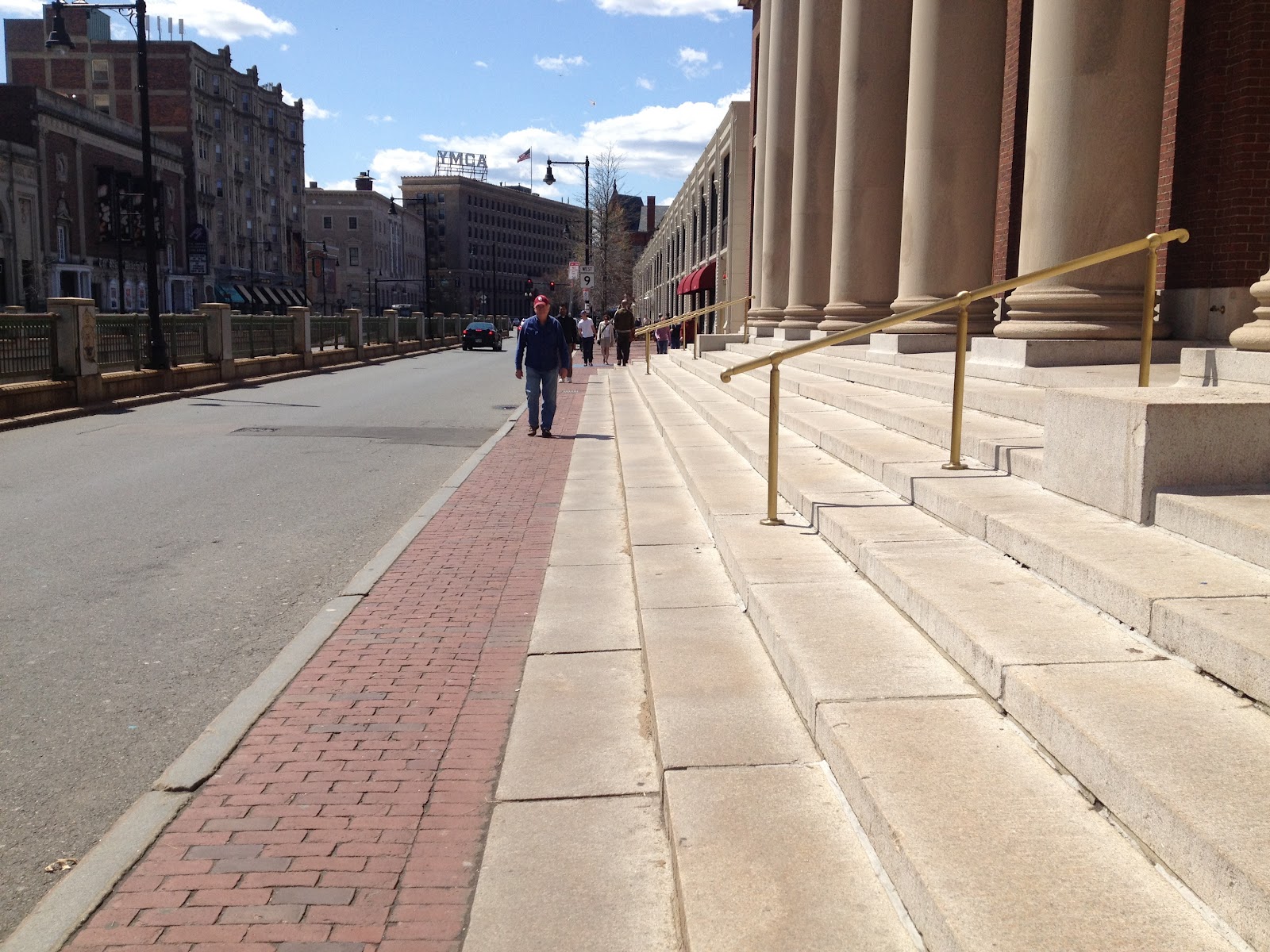 Calm Streets Boston: Sidewalk Buffer Zones