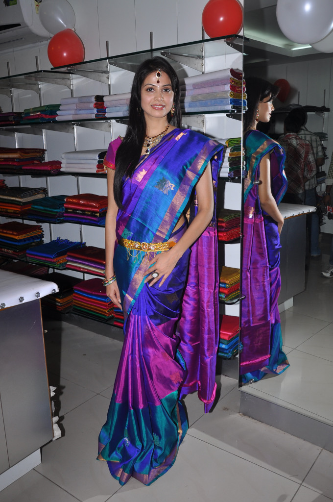 Supriya Shailja Beautiful in Silk Saree Pics ~ Hot Indian Actress stills