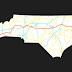 U.S. Route 64 In North Carolina - Road Map North Carolina