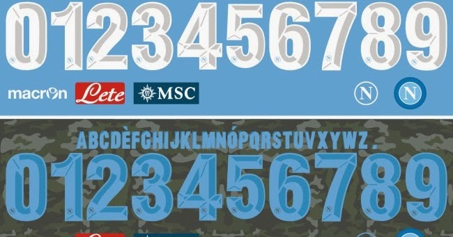 SSC Napoli 2013-14 font