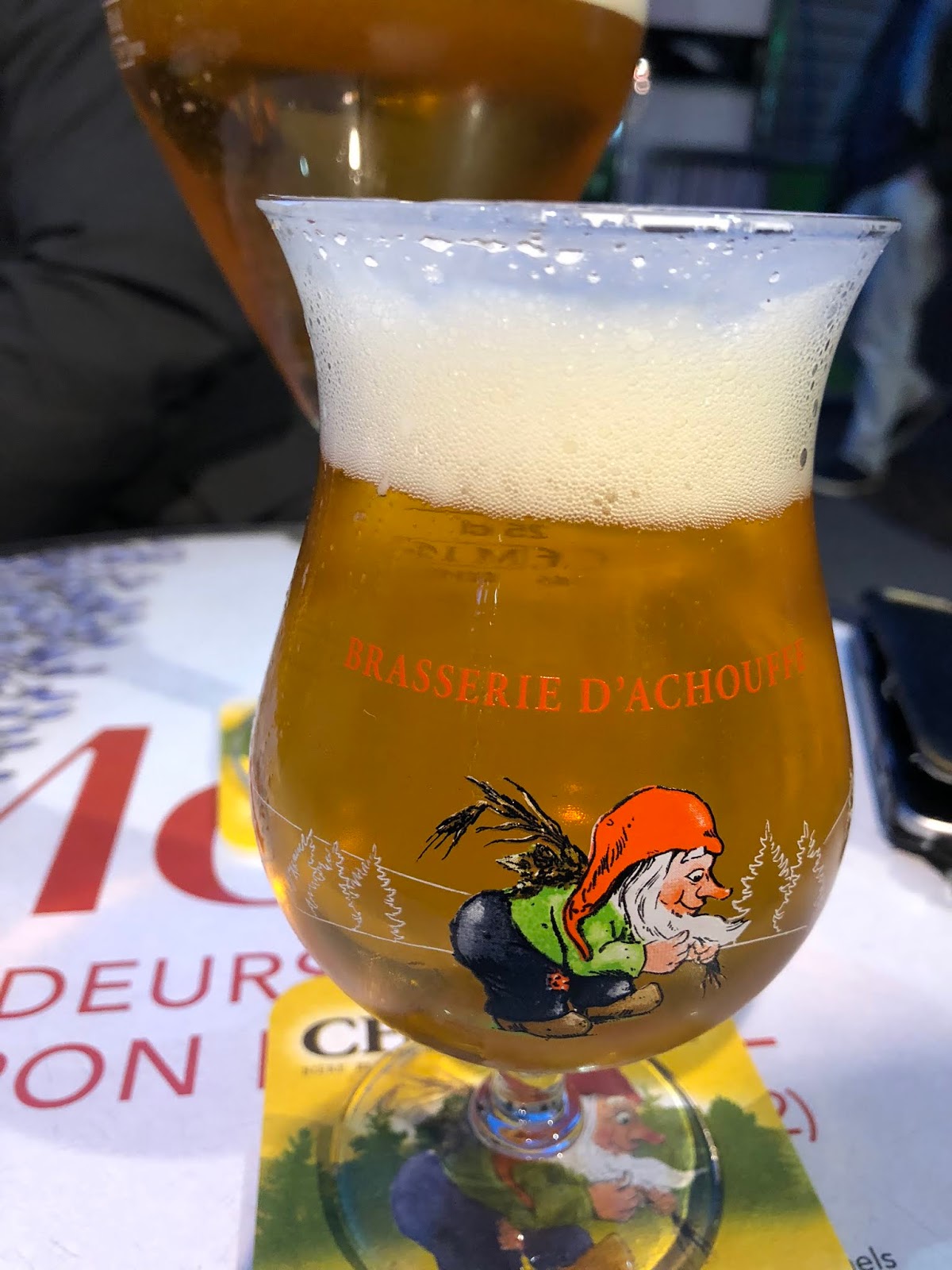 La Chouffe beer in Paris