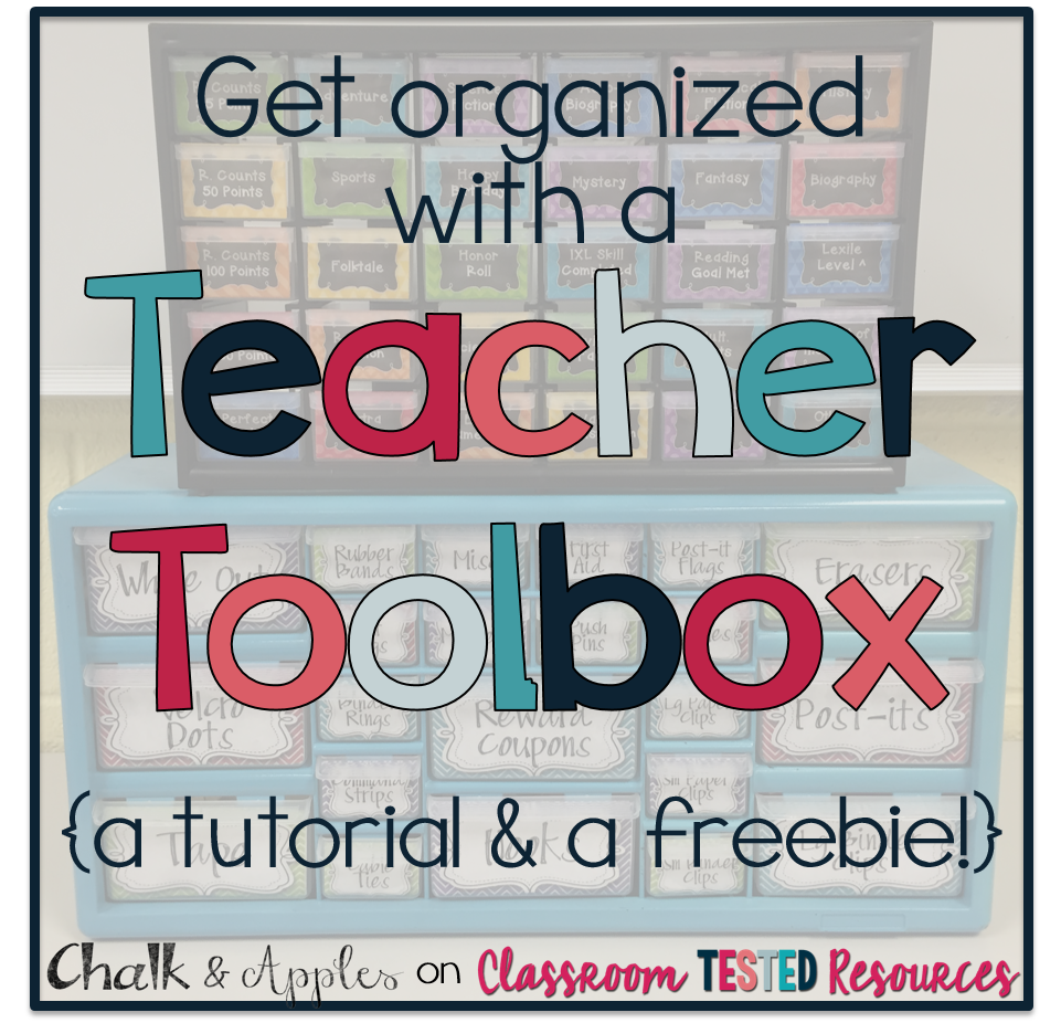 Set Yourself Up for Organization {+ a Freebie!} | Classroom Tested ...