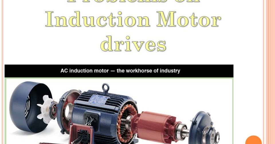 Problems on Induction Motor drives | Electric easy