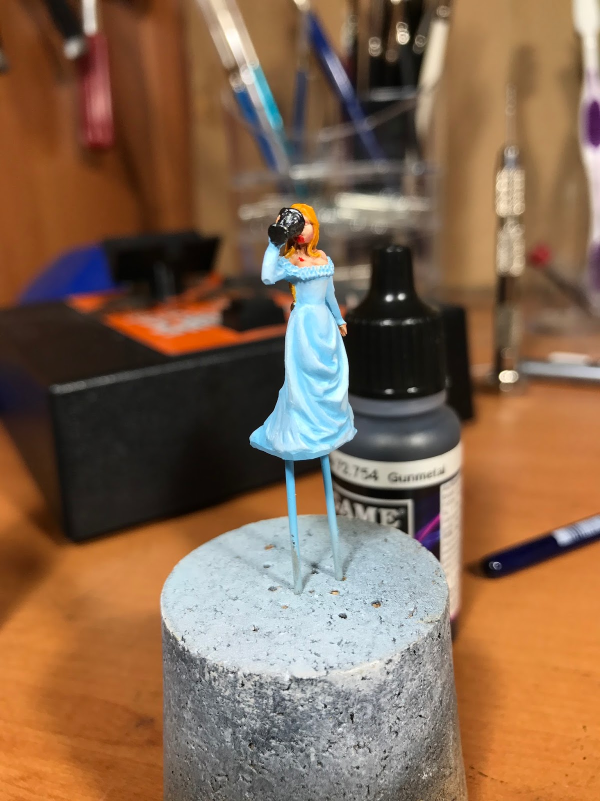 Darchangel Miniatures: WIP: Lady Eliza Farrow