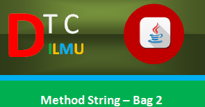 Method String pada Pemrograman Java - Bagian Dua